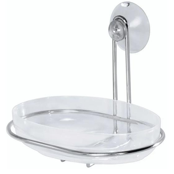 Saboneteira de Parede com Ventosa Porta Sabonete de Silicone Passerirni ...