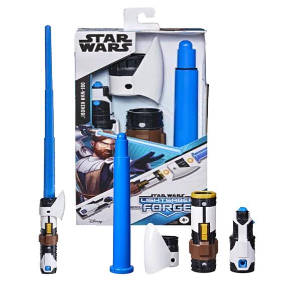 Sabre de Luz Star Wars Obi Wan Kenobi Azul - Hasbro - Sabre de Luz ...