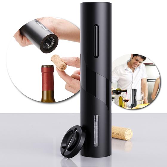 Saca Rolha Elétrico Black Profissional Sommelier De Vinhos - START ...