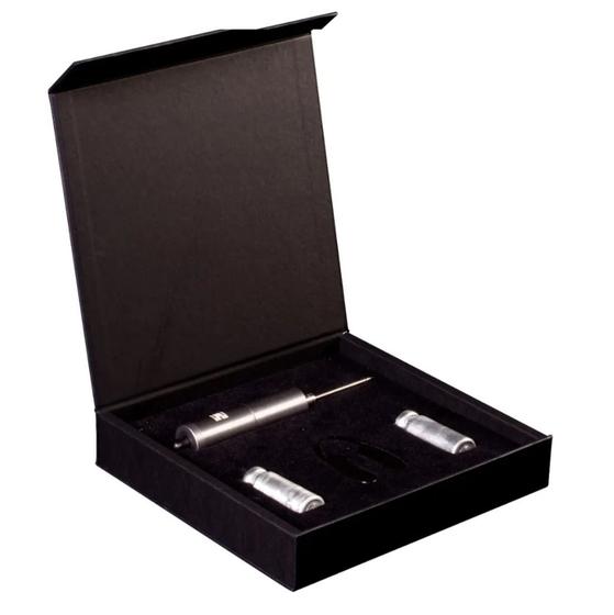 Saca-Rolhas Automático Abridor De Vinhos a Gás Cinza - Winepopper ...