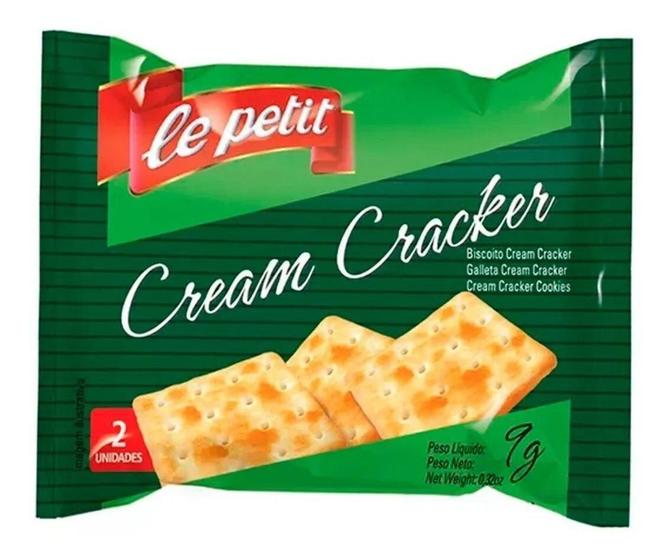Sache Cream Cracker Lanche Rápido 180U Recepção Laboratório - Le Petit ...