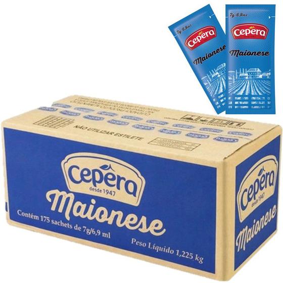 Sache Maionese Cepera 7g 175un - Maionese - Magazine Luiza