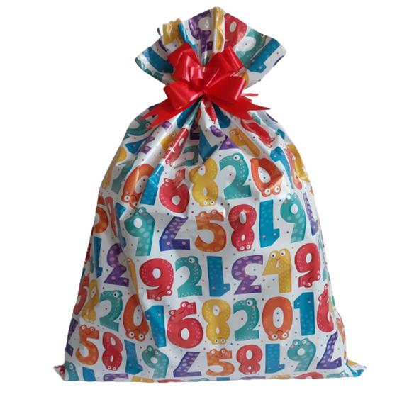 Saco Grande Para Presente Metalizado 45 x 59 + 01 Laço G - Cromus ...