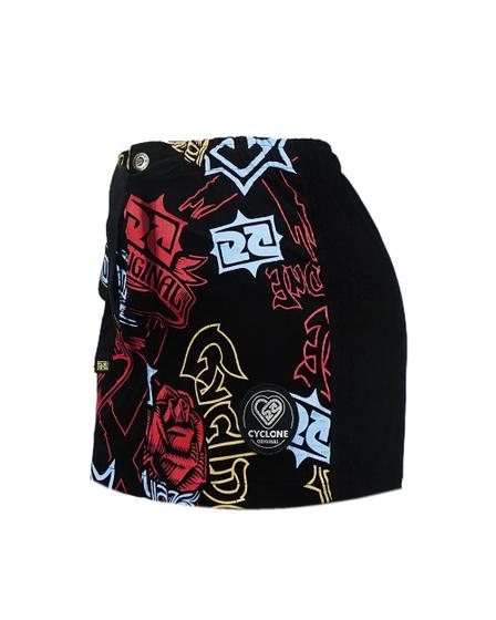 Saia Cyclone Veludo Logo King Light - Saia Esportiva - Magazine Luiza