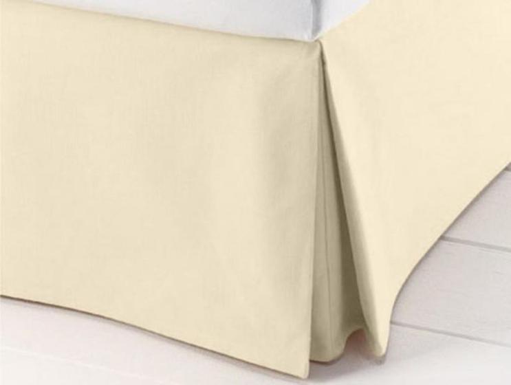 Saia P/Box Solteiro Granite Marfim Sultan - Saia para Cama Box ...