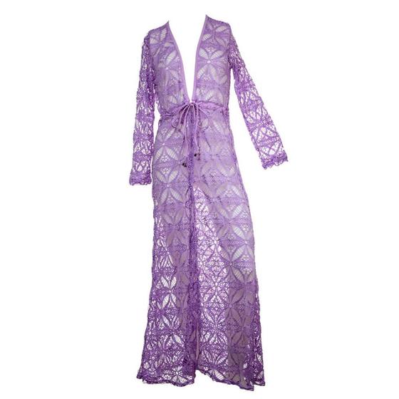 Saída de Praia Banana Rosa Renda Longa - Saída de Praia - Magazine Luiza