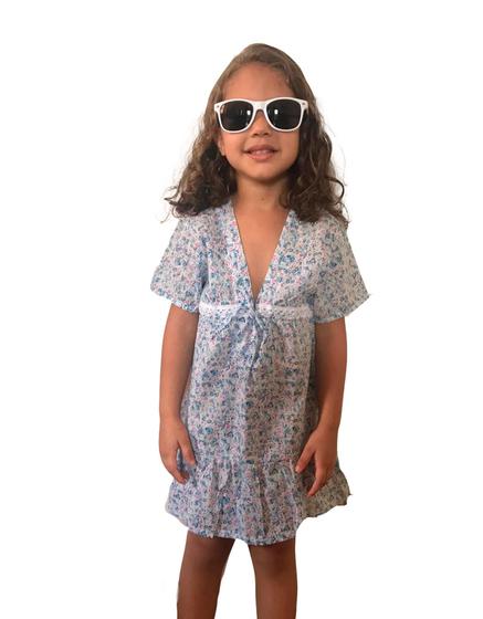 Saida De Praia Infantil Tipo Vestidinho Criança Menina - Bali - Saída ...