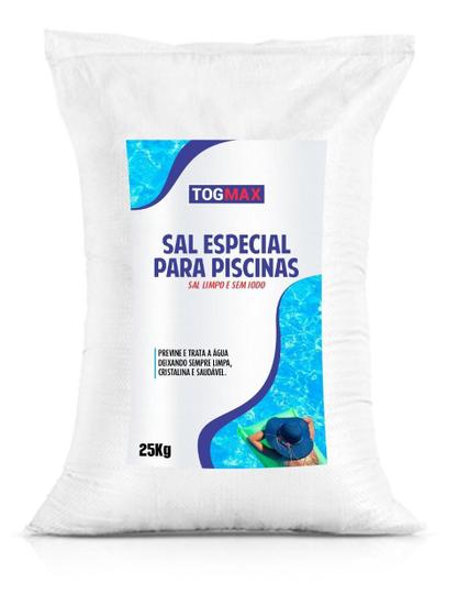 Sal Especial Para Piscinas 25Kg Cristalização D Àgua Tog Max ...