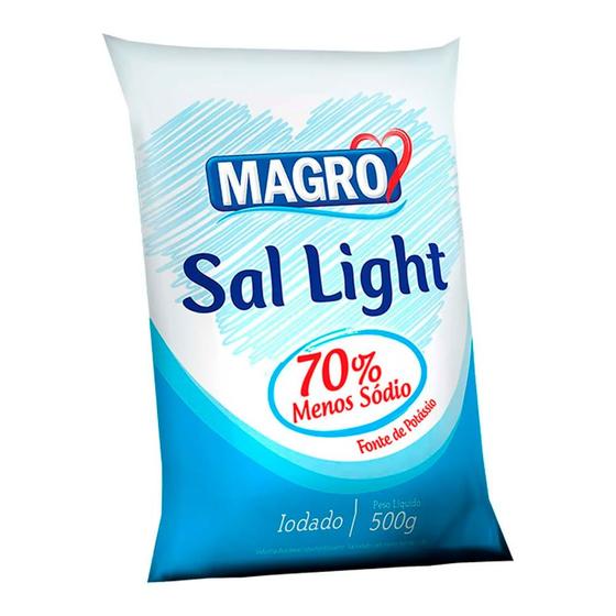Sal Light Magro 70% Menos Sódio 500g - Sal - Magazine Luiza