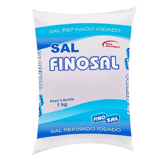 Sal Refinado Fino Sal 1kg - Sal - Magazine Luiza