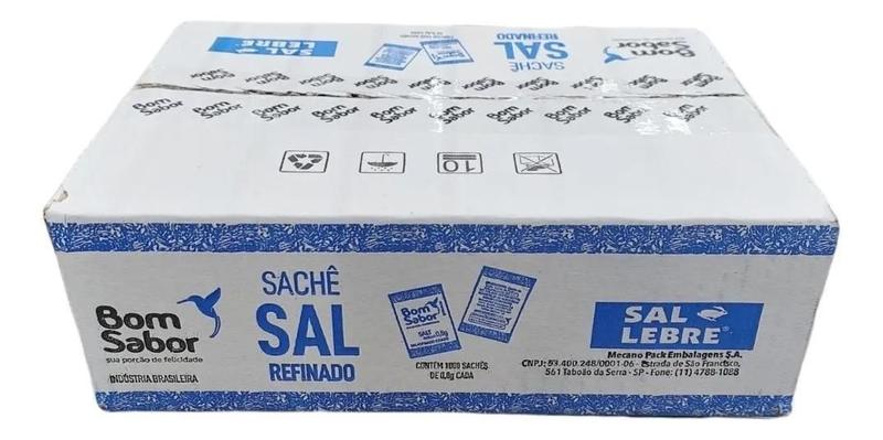 Sal Sachê Bom Sabor 2000 Unidades - Sopa - Magazine Luiza