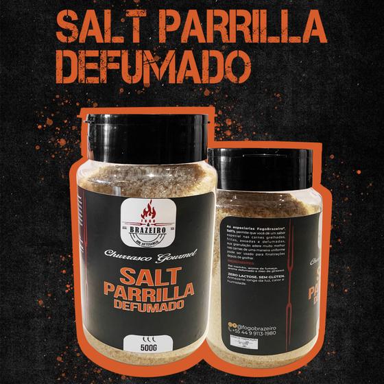 Sal Salt Parrilla Defumado FOGO BRAZEIRO 500g - Alimentos Básicos ...