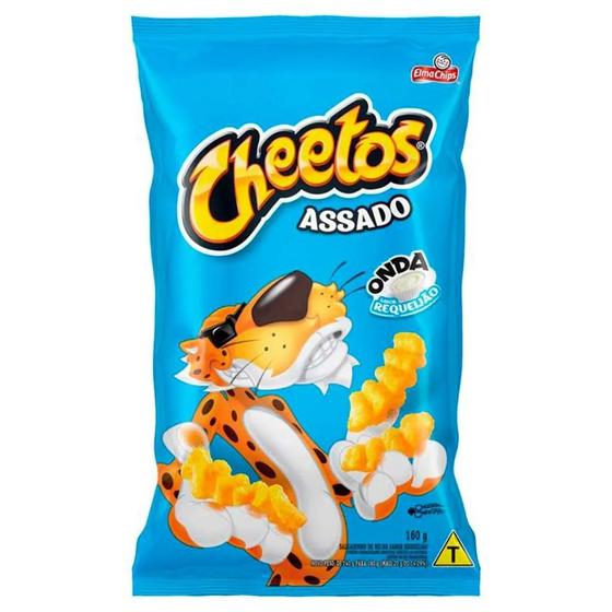 Salgadinho Cheetos Assado Onda Requeijão 160g - Elma Chips - Cheetos ...