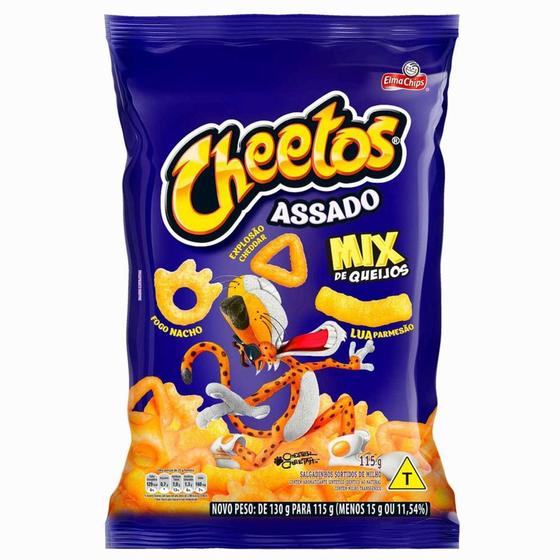 Salgadinho Cheetos Elma Chips Grande Caixa com 10 Unidades - Cheetos - Magazine Luiza
