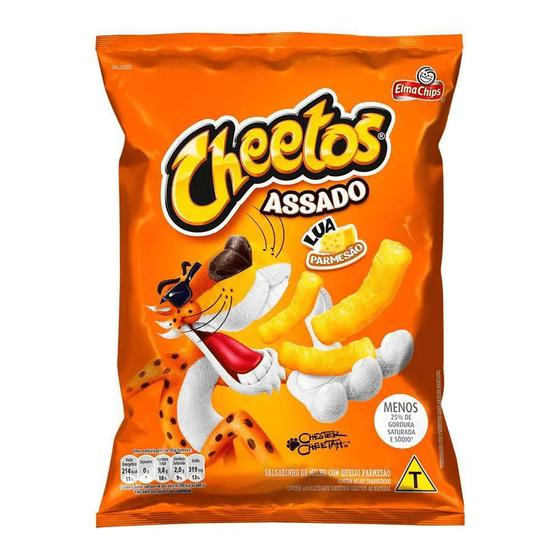 Salgadinho de Milho Cheetos Sabor Queijo Parmesão 125g - PEPSICO ...