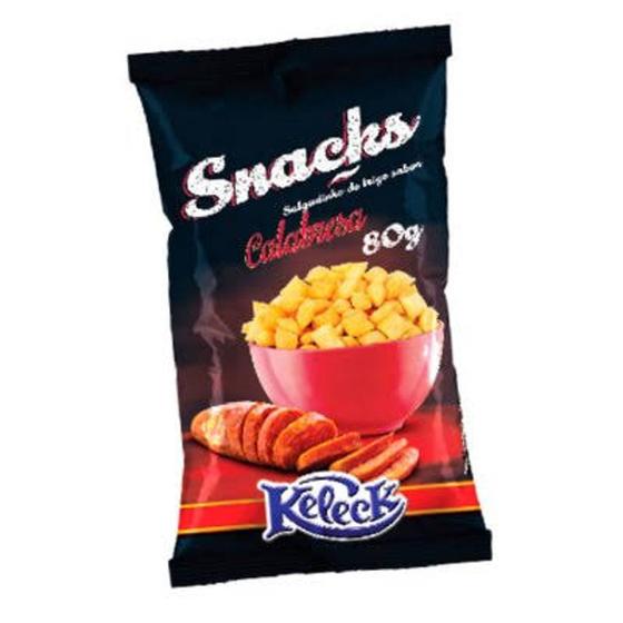 Salgadinho de trigo sabor Calabresa Snacks - Keleck - Salgadinhos e ...