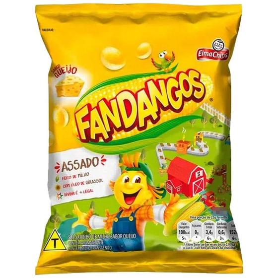 Salgadinho Fandangos Queijo 37g - Elma Chips - Fandangos - Magazine Luiza