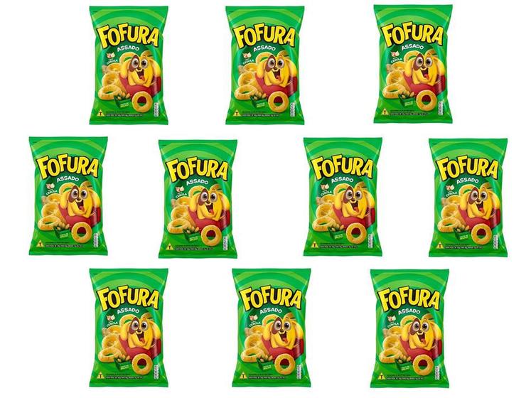 Salgadinho Fofura Cebola 70g C/10 - Lucky - Salgadinhos e Aperitivos ...