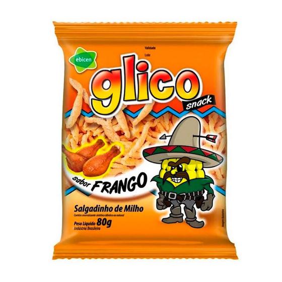 Salgadinho Glico Snack Frango 40g Ebicem - Salgadinhos e Aperitivos ...