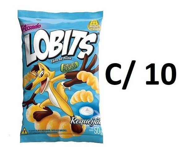 Salgadinho Lobitos Sabor Requeijão C/ 10 Un De 50gr - Lynx produções ...