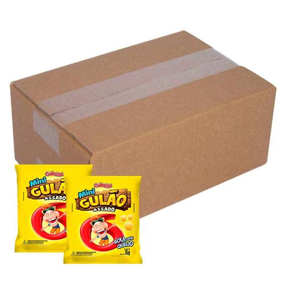 Salgadinho Mini Gulão Sabor Queijo 15g c/30- Gulozitos - Gulosina ...