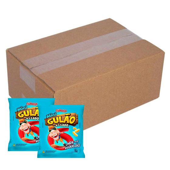 Salgadinho Mini Gulão Sabor Requeijão 15g c/30- Gulozitos - Gulosina ...