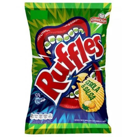 Salgadinho Ruffles Sabores Elma Chips 57g Caixa com 10 Unidades - ElmaChips - Ruffles - Magazine ...