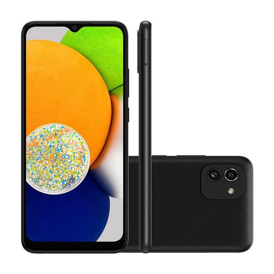 Samsung a03 64gb preto sm-a035m/ds - Samsung Galaxy - Magazine Luiza