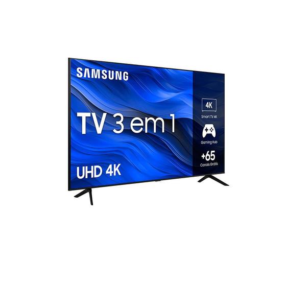 Samsung Smart TV 43" UHD 4K 43CU7700, Processador Crystal 4K, Gaming ...