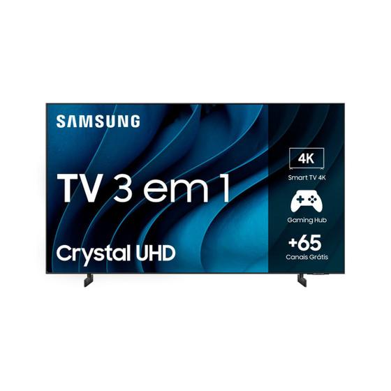 Samsung Smart TV 75 polegadas Crystal UHD 4K 75CU8000 2023, Painel ...