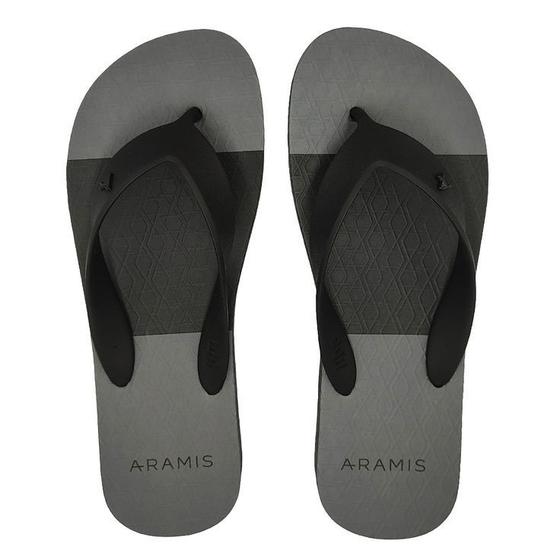 Sandalia Aramis Masculina Chinelo Basic Clean Preto Cinza ARM1014 - Sandália Feminina - Magazine ...