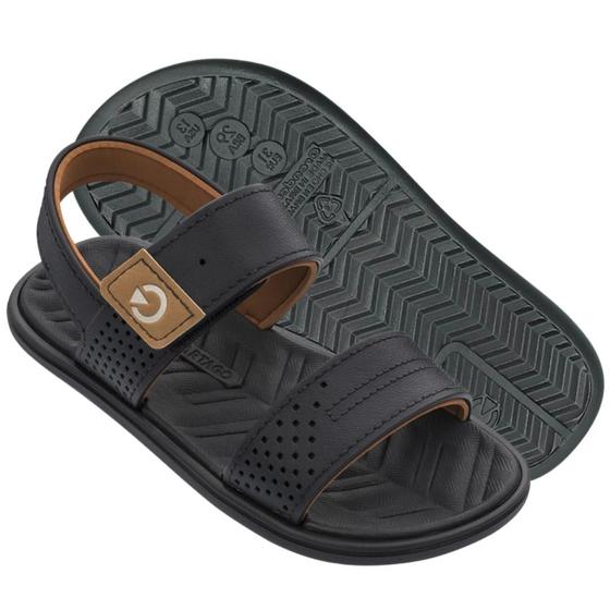 Sandália Cartago Malta IV Juvenil Masculina Percata Infantil Original ...