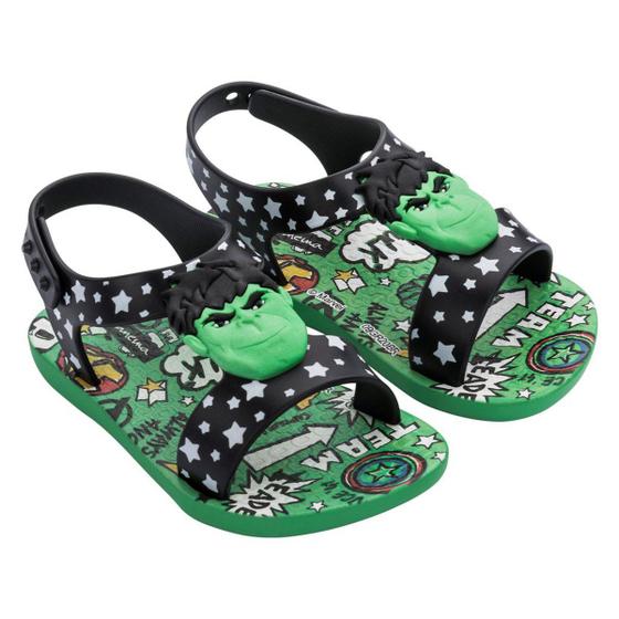 Sandalia Chinelo Infantil Shrek Hulk Dragão Banguela Ipanema - Grendene ...