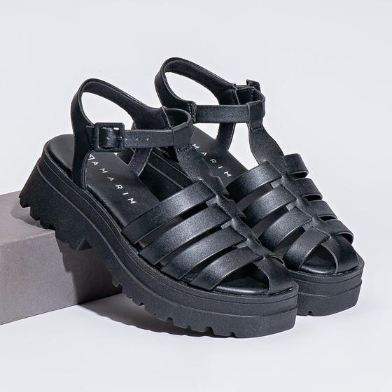 Sandalia fem flat form - Ramarim - Sandália Feminina - Magazine Luiza