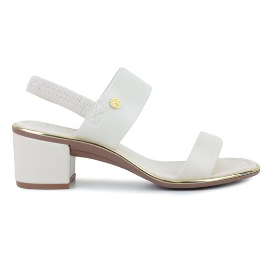 Sandália Feminina Beira Rio Branco Off - 8379 - Outros Moda e ...