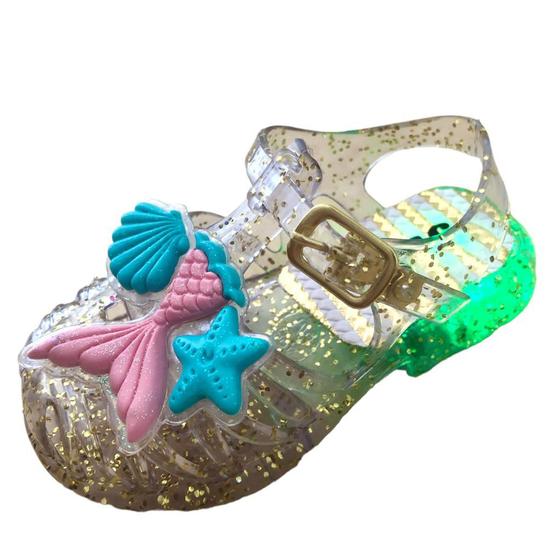 Sandália Infantil Feminino Bebê Meninas Sereia Juju Led - Juju Shoes ...