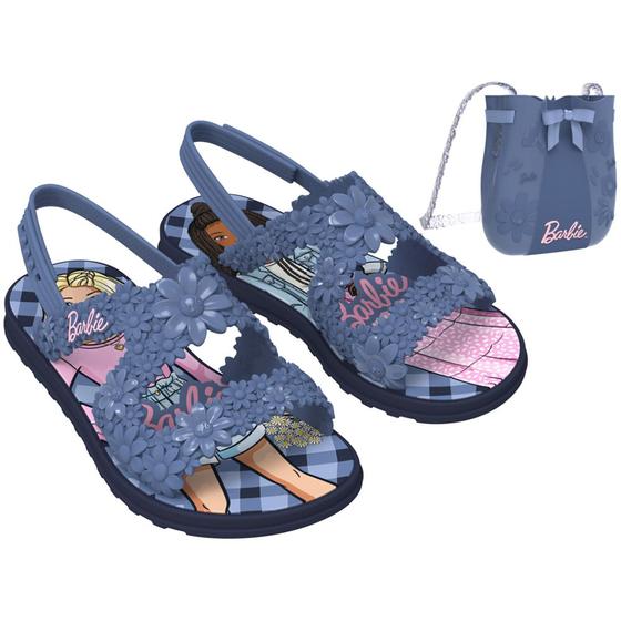Sandalia Infantil Grendene Barbie Flowers Bolsa - 22749 - Grendene Kids ...