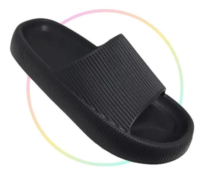 Sandália Leve Slide Nuvem Massageadora Ortopédica - Yvate - Sandália ...