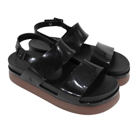 Sandália Melissa Cosmic Sandal Next Gen Preto/Marrom - Sandália ...
