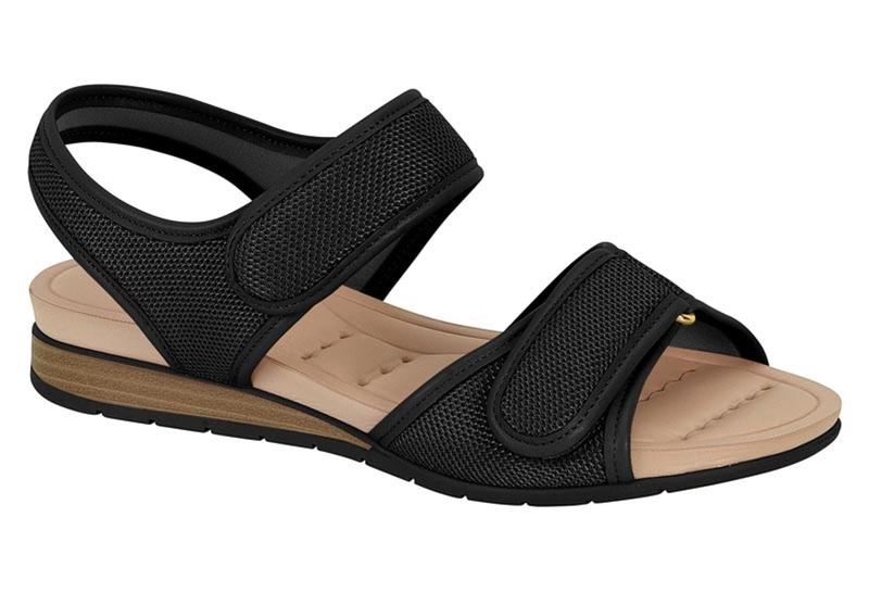 Sandália Ortopédica Feminina Modare ultraconforto -Calce Fácil de tiras ...