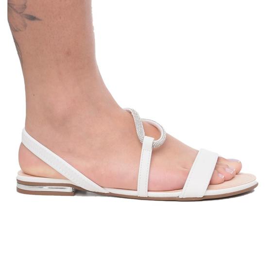 Sandália Rasteira Bebecê Feminino T1028-466: Conforto E Brilho Em Cada ...