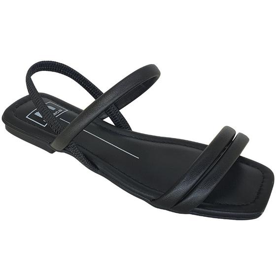 Sandália Rasteira Feminina Moleca 5462111 - Rasteirinha Feminina ...