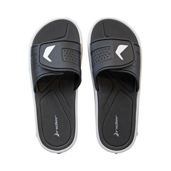 Sandália Slide Infinity Fuse Rider Branco/Preto - GRENDENE - Sandália ...