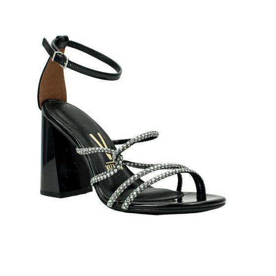 Sandália Vizzano 6480.203 Salto Alto Verniz Feminina - Sandália ...