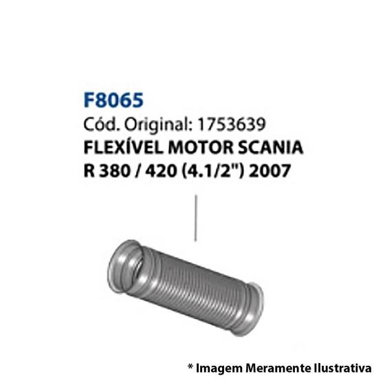 Sanfona Escape Scania T/R123 S4 2005...2007 P/G/R124 S5 2008 ...