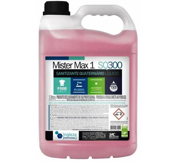 Sanitizante Quaternario De Amonio Mr Max Sq300 5 Litros - Ingleza ...