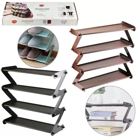 Sapateira Multiuso 12 Pares Desmontável com 4 Andares - Clink ...