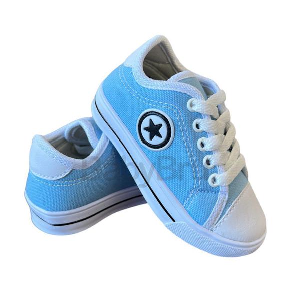 Sapatênis Tênis Infantil Lindo Bebê All Menino Menina Star Modinha Confortável - Azzan ...