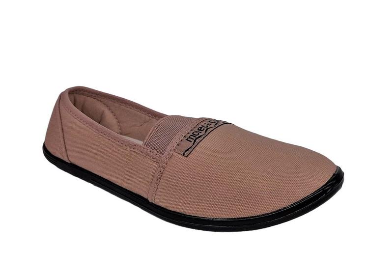 Sapatilha Feminina Moleca Elástico e Pano Calce Fácil 52059 - Sapatilha ...
