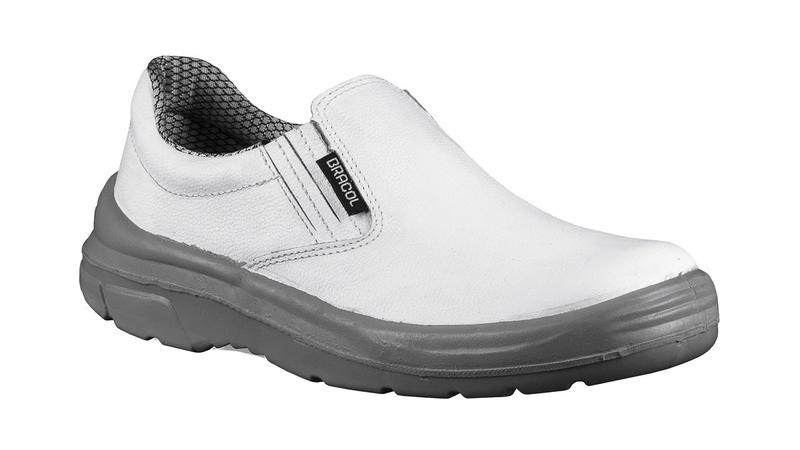 Sapato de Elástico Branco Antiderrapante Bracol RTE 4032RTES6600LL Bico ...